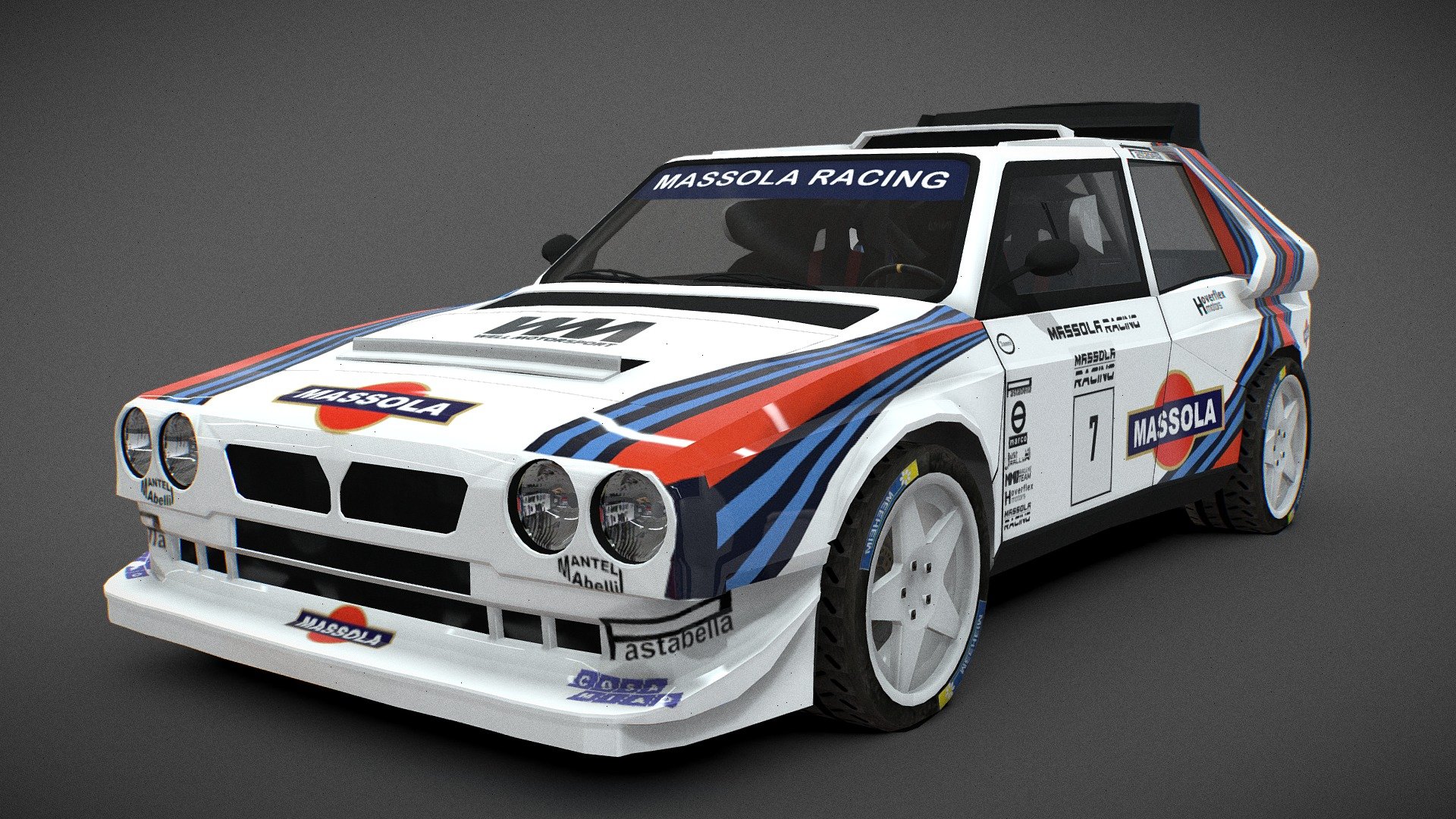 Rally Car Pro 14 - 3D model by Massola Racing (@massolaracing) [352addf ...