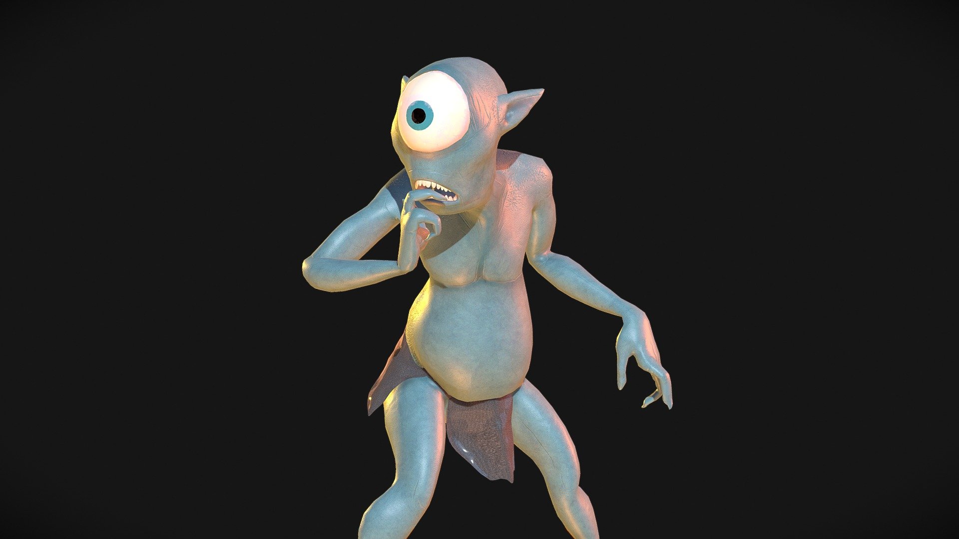 Fblthp, the Lost - 3D model by Ryley Burnett (@ryleyburnett) [352bffd ...