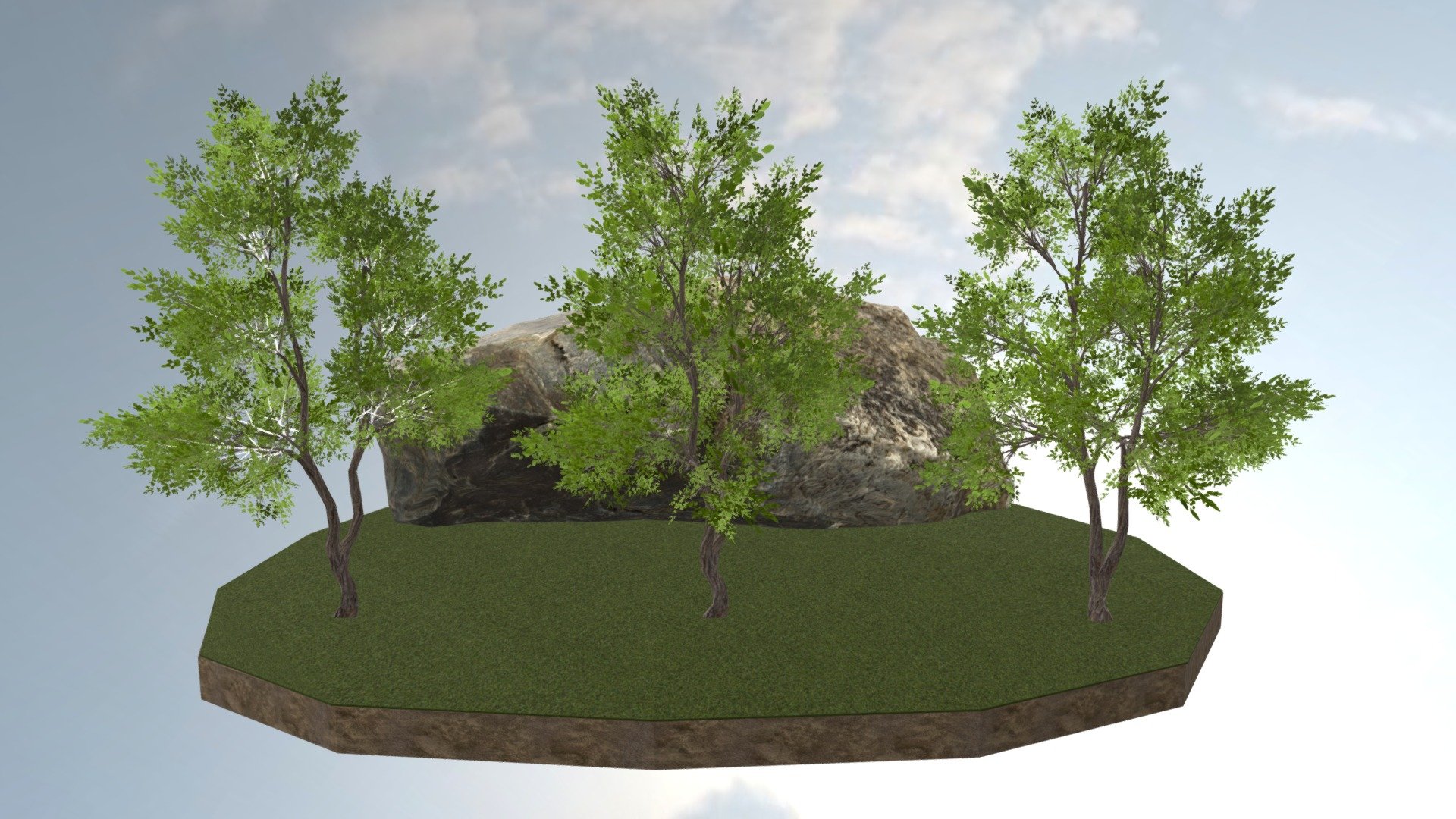 Elm Trees FREE Low Poly - Download Free 3D model by LordSamueliSolo ...
