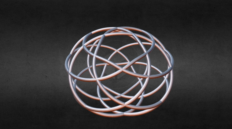 Abstract3- Torus Knot - Download Free 3D model by Mike Rowley ...