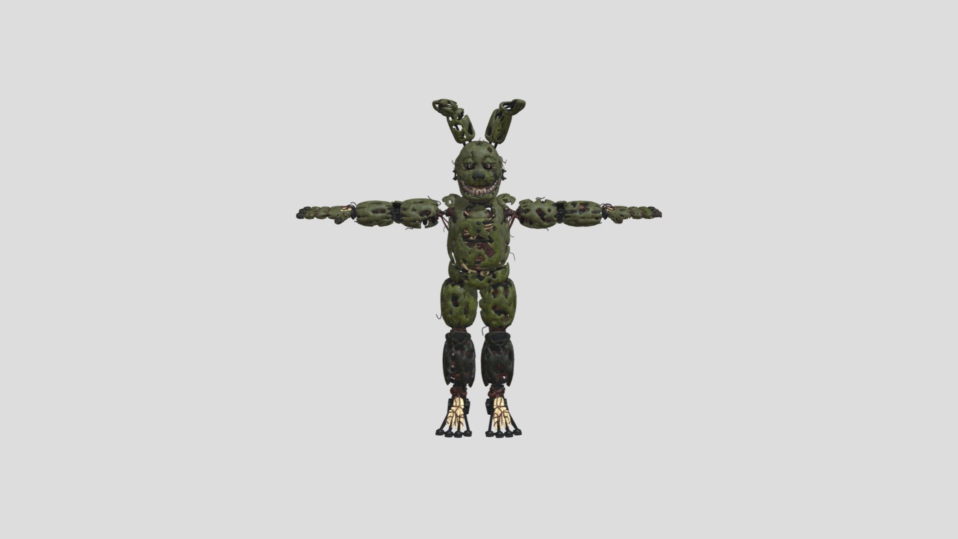 Stylized_springtrapv3_by_springtf2_ddl46ws - Download Free 3D model by ...