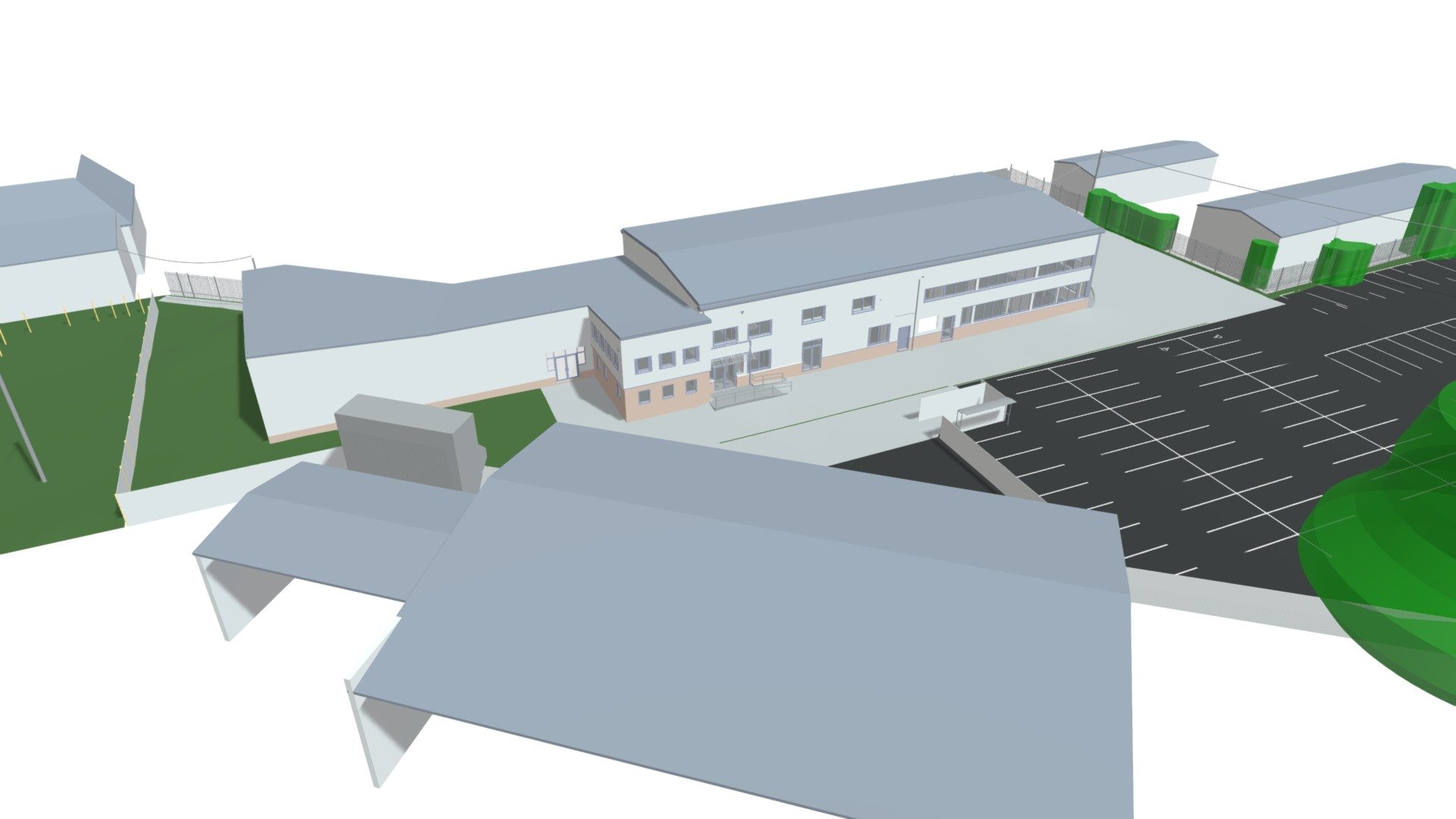 Acorn House - 3D Building Model (C,P) - 3D model by Holding Page ...