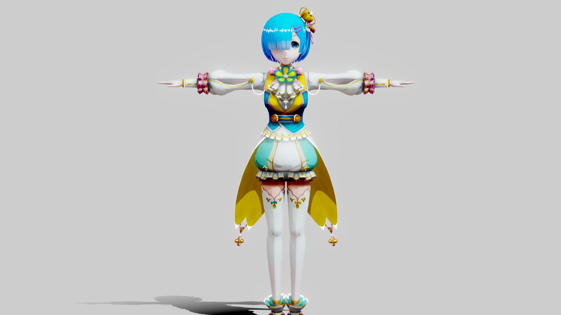 Rem_ Easter - Download Free 3D model by 雨宮レン (@oscar3dmodel) [352f78e ...