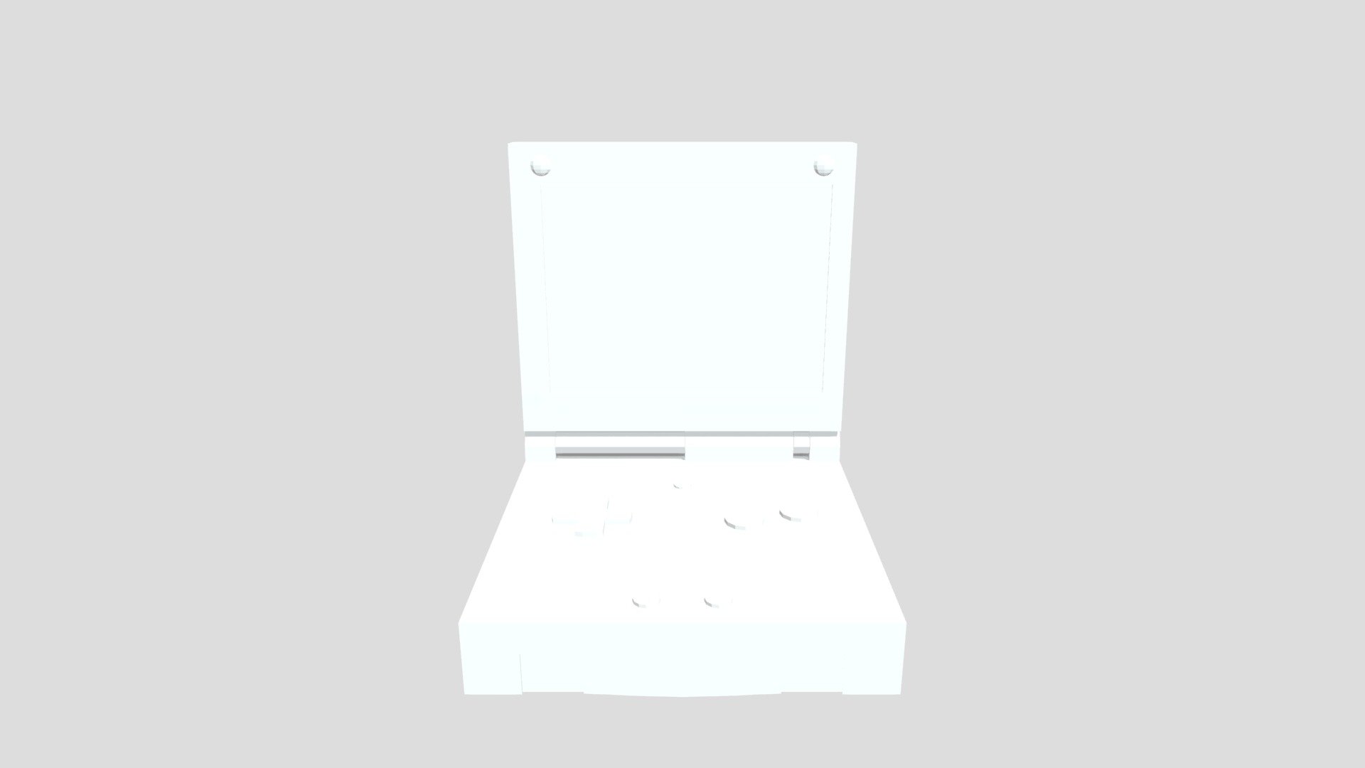Game Boy Advance SP - Low poly / Untextured - 3D model by florian ...