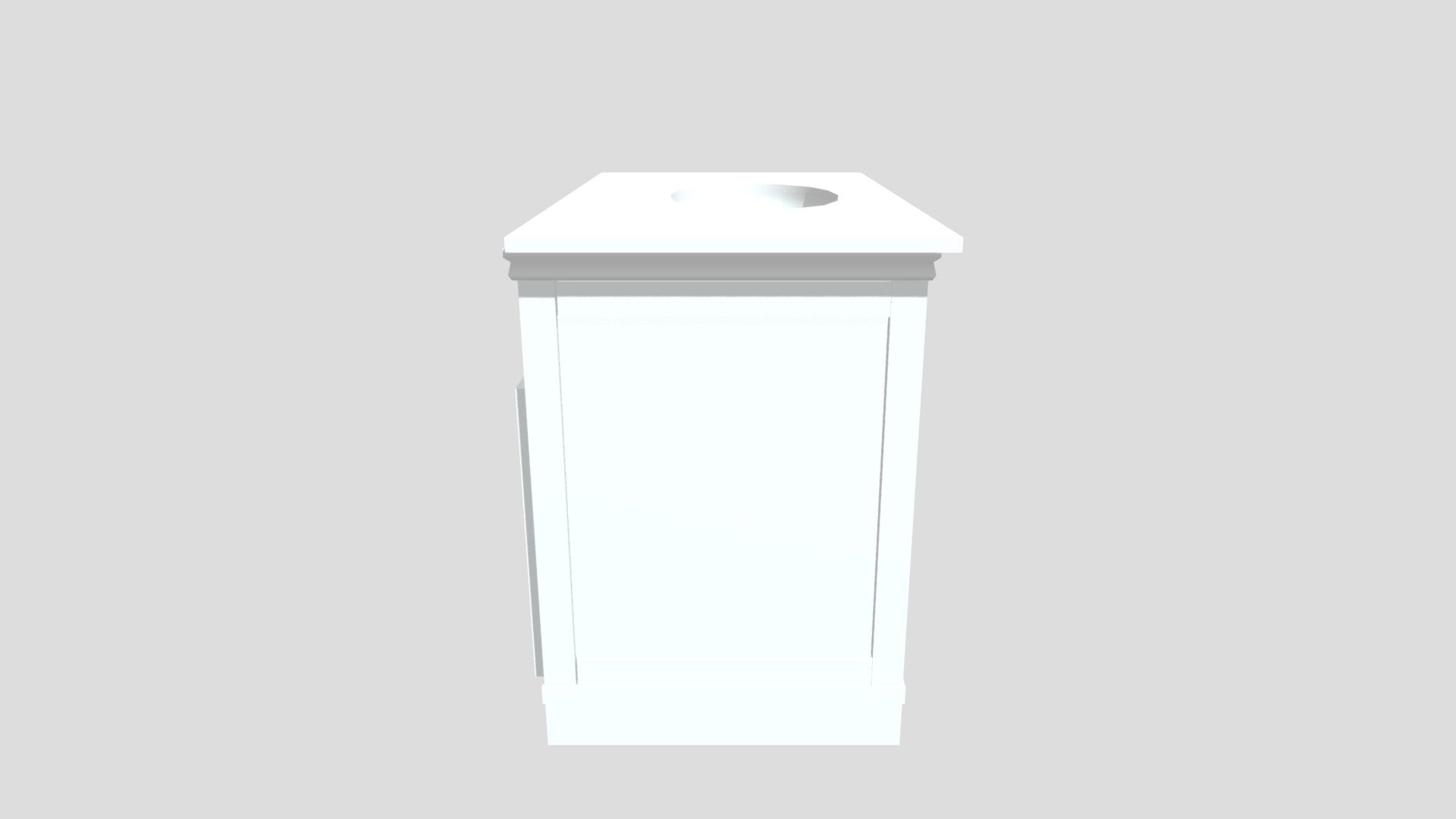 Meuble-sdb - 3D model by Camille BINET (@camilleb) [3533799] - Sketchfab