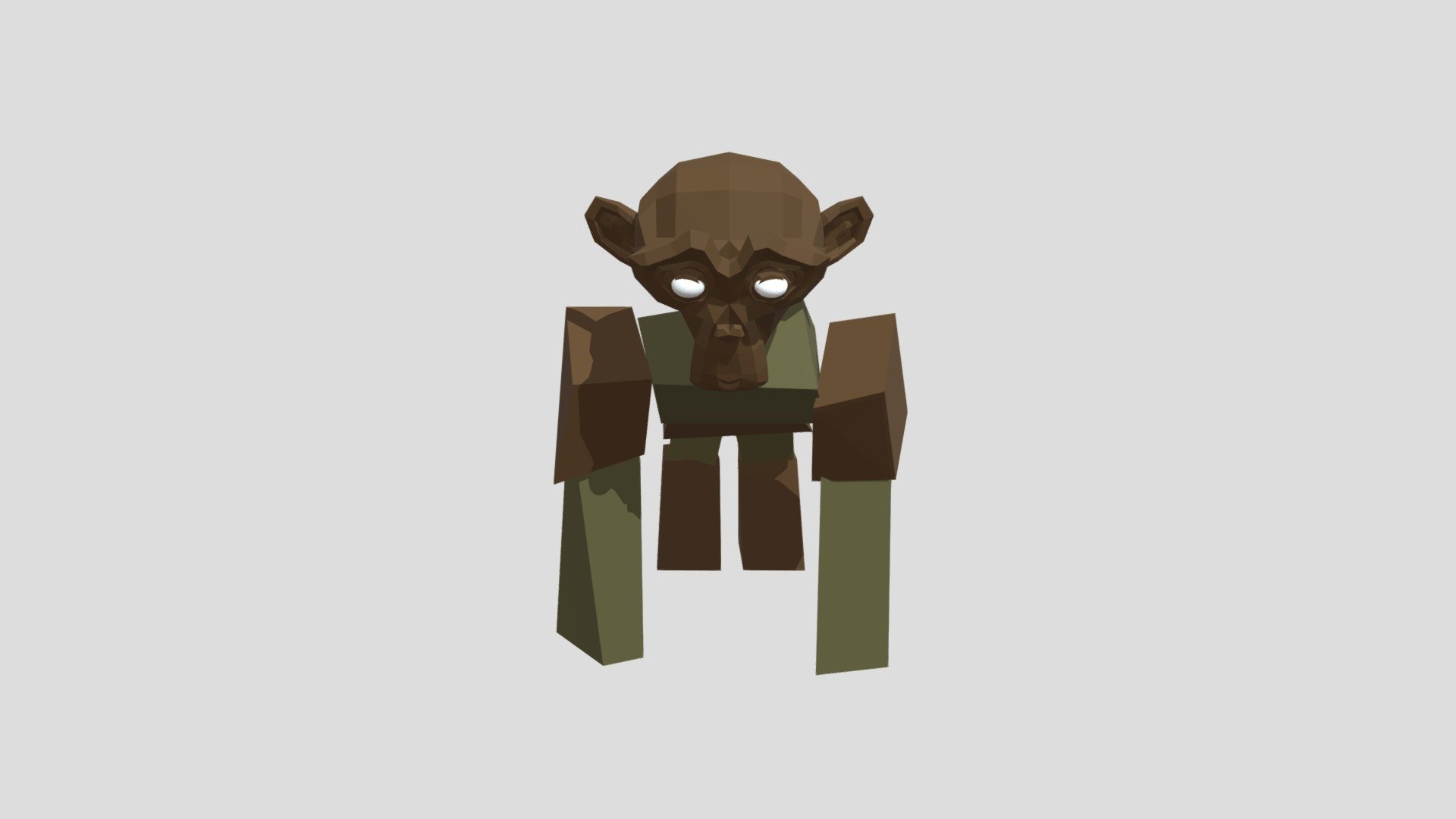 monkey - Download Free 3D model by baron__ [3534aaa] - Sketchfab