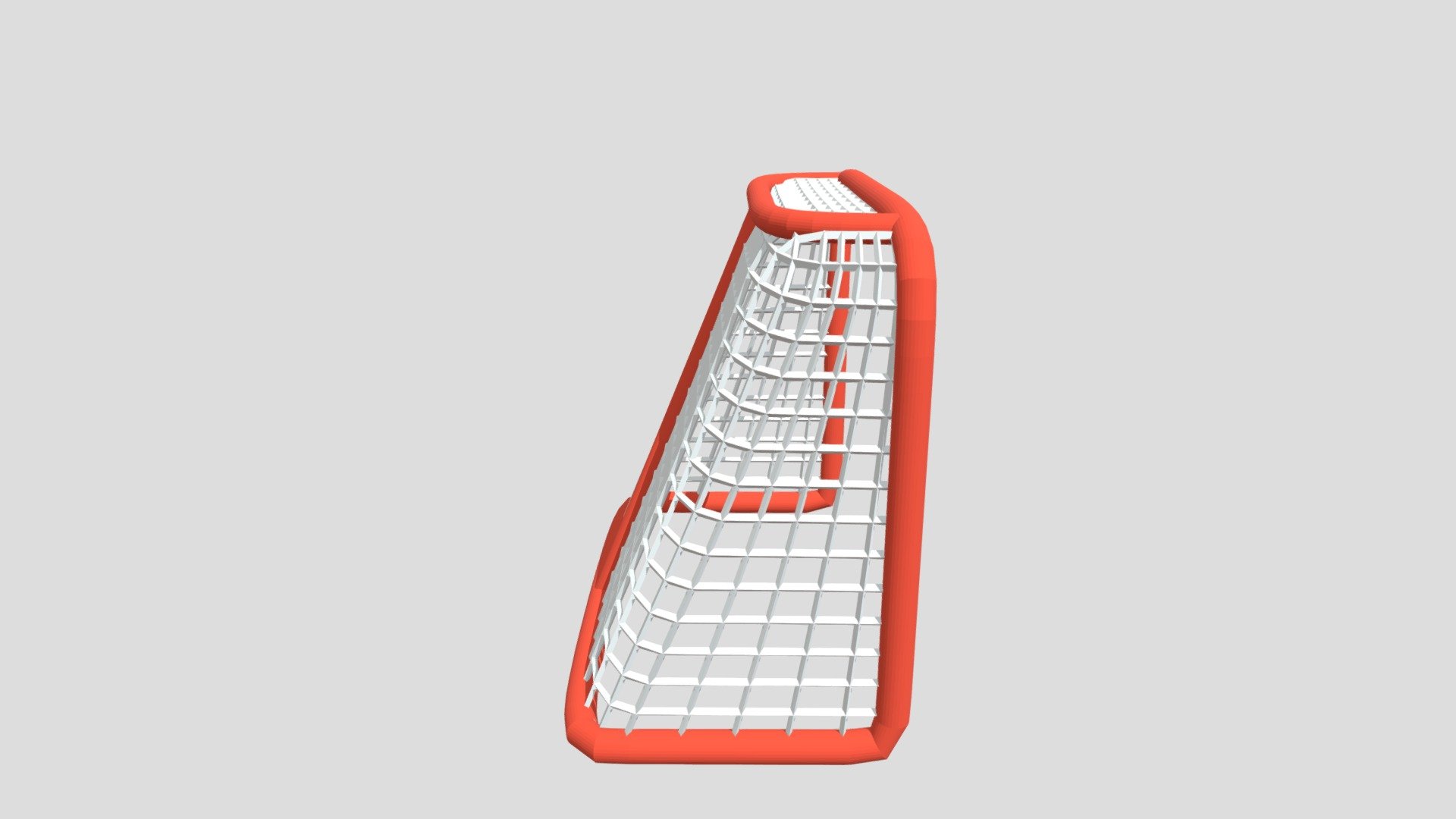 Low Poly Ice Hockey Net Goal - 3D model by xzizt [3535ab5] - Sketchfab