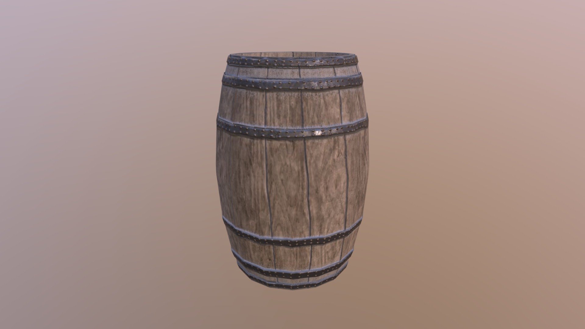 Barrel - 3D model by AlexanderScoggins [3537455] - Sketchfab