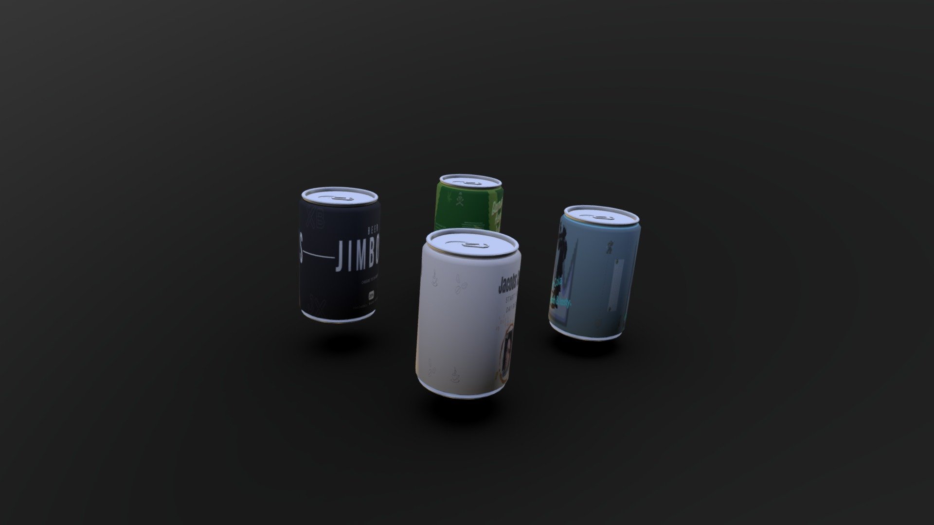 Pop Cans - Buy Royalty Free 3D model by ddemon26 [3537ada] - Sketchfab ...