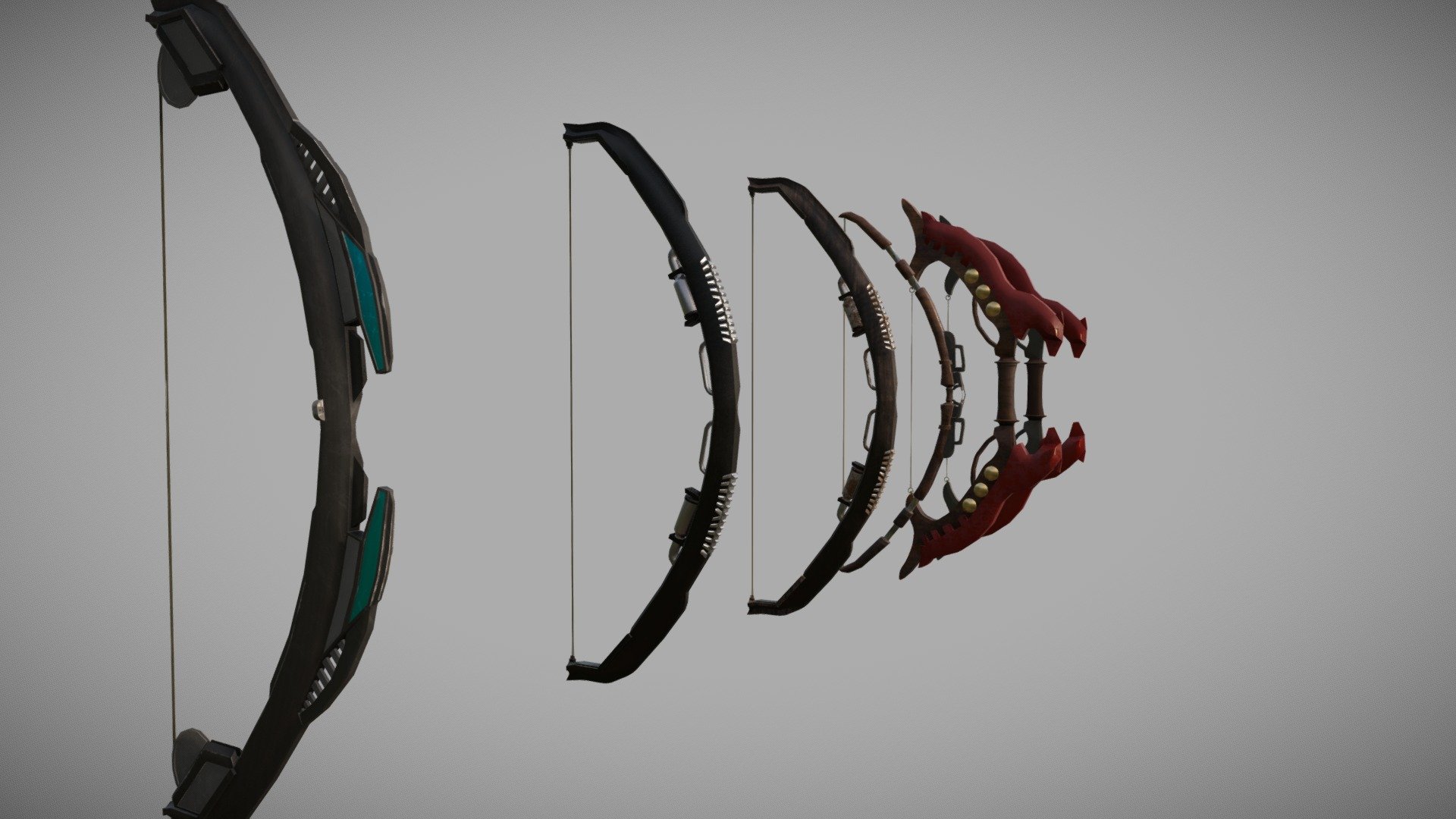 Bow Pack - 3D model by Cenk YENER (@cenkynr) [353819f] - Sketchfab