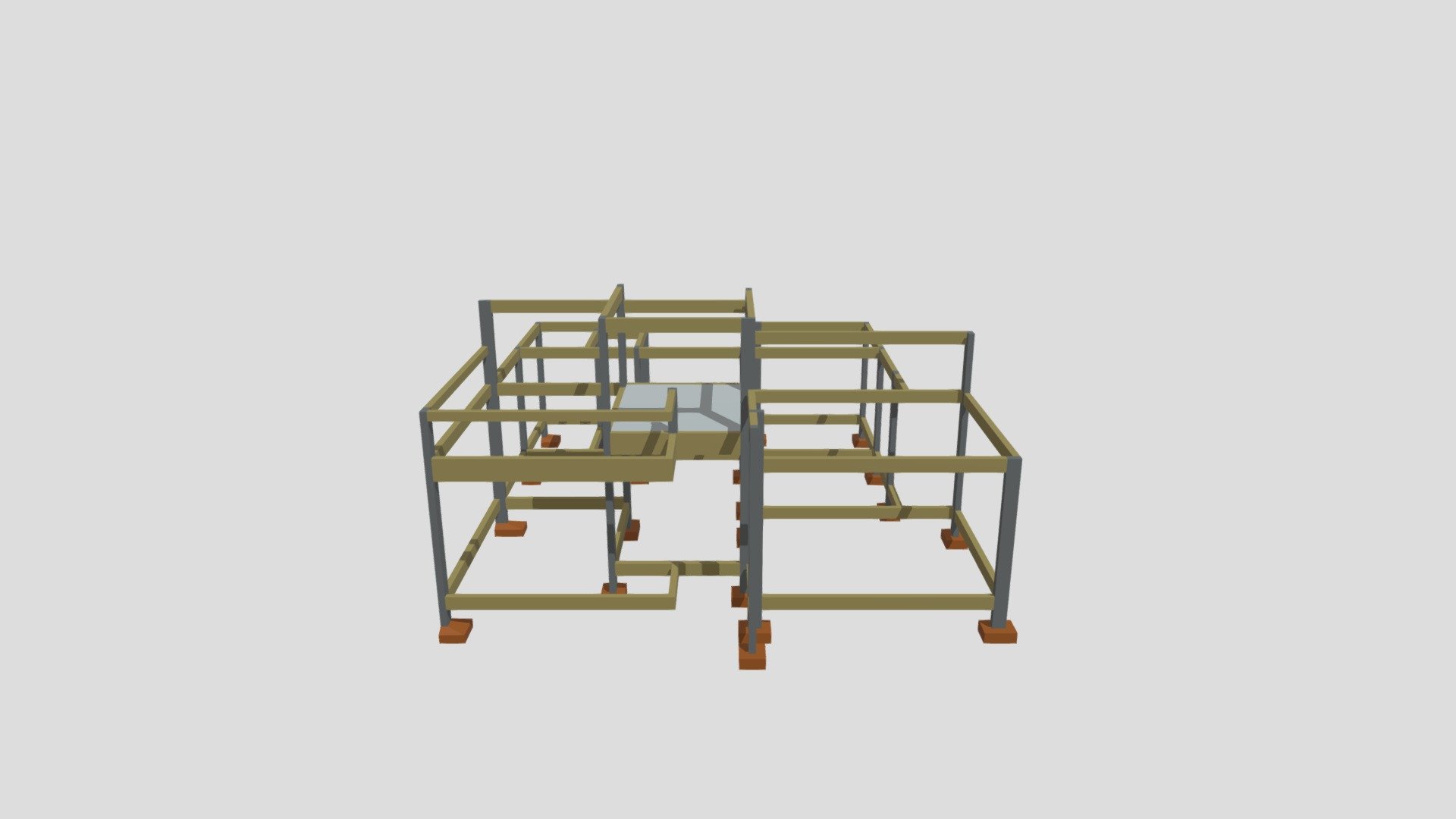 ESTRUTURAL DJULY (EXECUTIVE) - 3D model by DelosEngenharia [353a254 ...