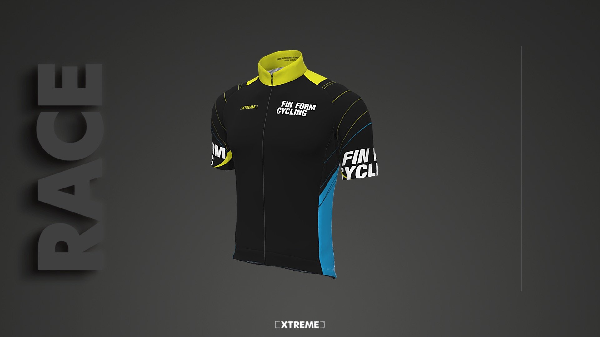 Fin Form - 03317 - Race K/æ trøje - 3D model by Konggaard - Xtreme ...