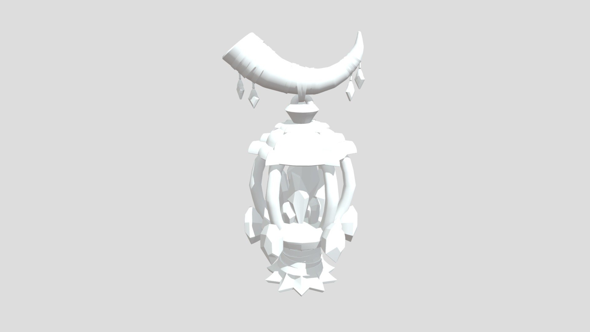 Crystal Lamp - 3D model by ryanbush1514 [353bc89] - Sketchfab
