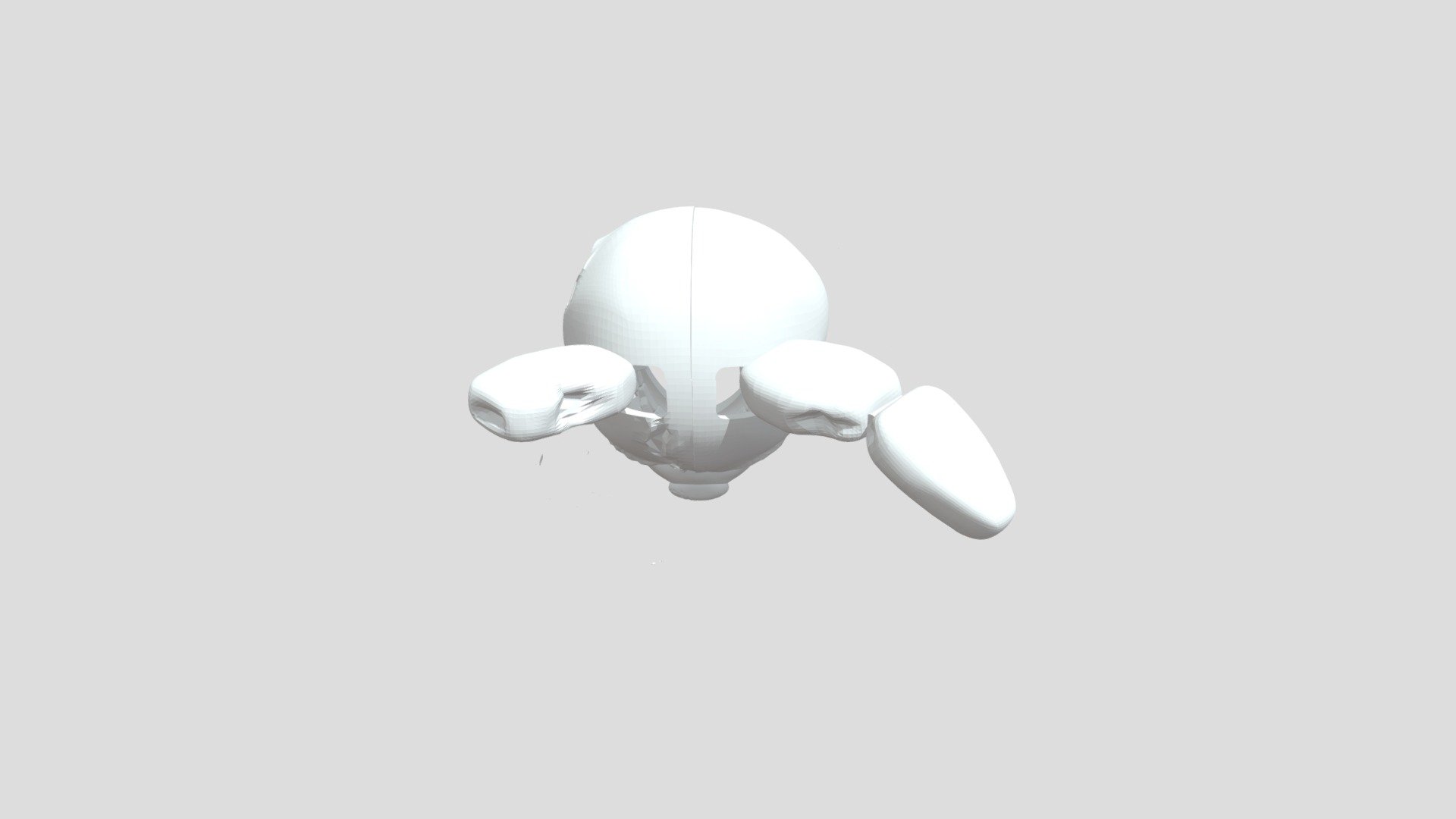 Fnaf_movie_yellow_rabbit_head_for_3d_printing - Download Free 3D model ...