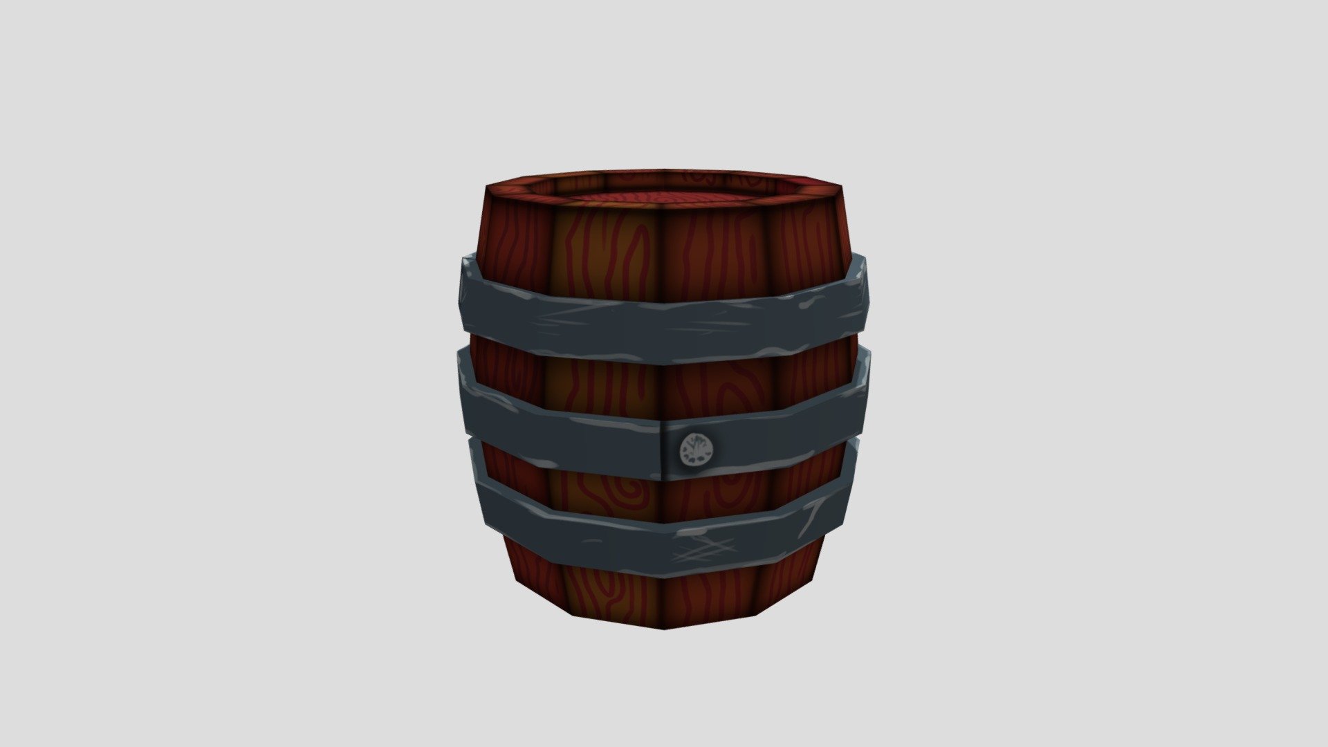 Barrel Textured - Download Free 3D model by IgorKolinski [353f435 ...