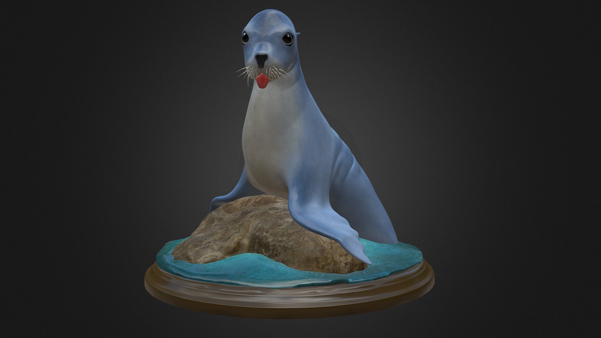 Seal - 3D model by ntm3d [353fa76] - Sketchfab