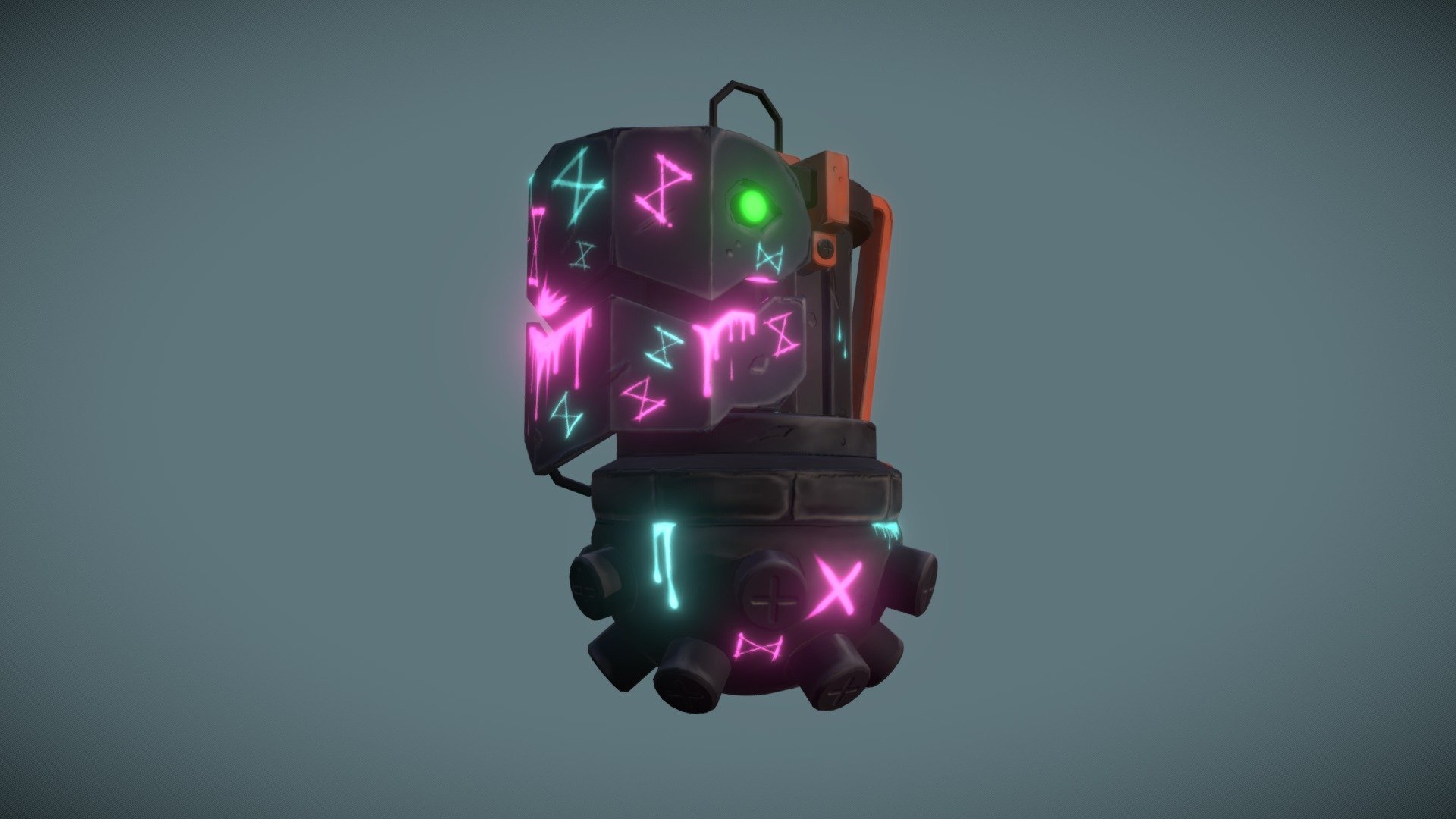 Arcane Grenade - 3D model by vctornavor [353fc8b] - Sketchfab