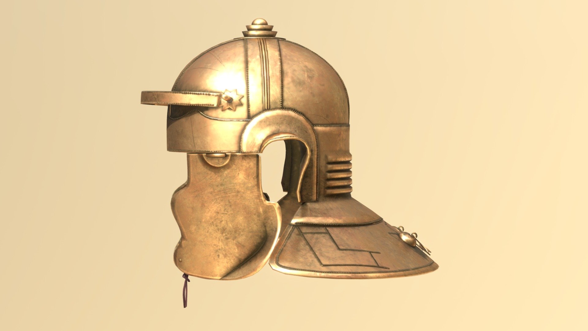 Niedermörmter Helmet - Bronze Part II - 3D model by Davicolt [353ff87 ...