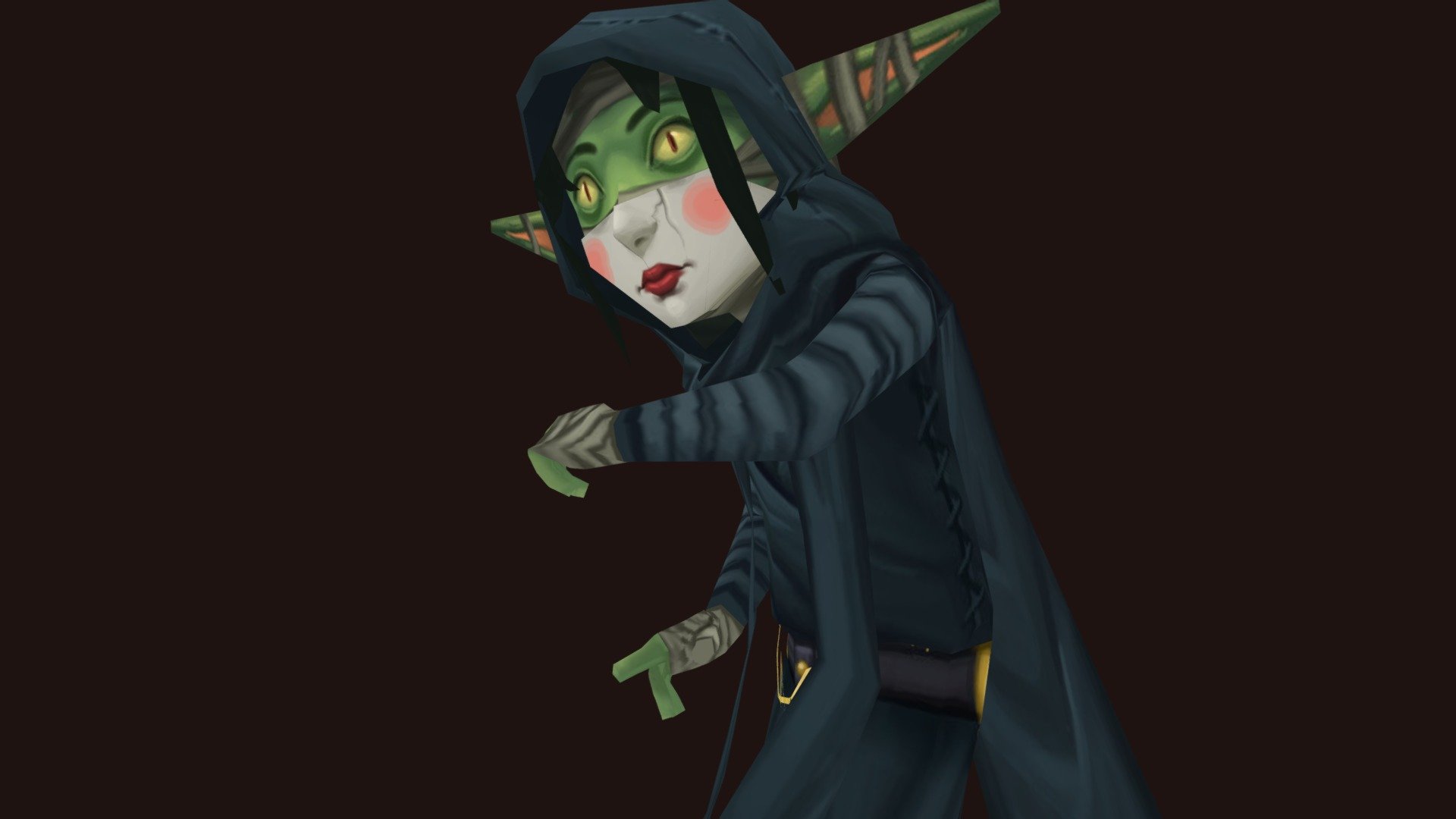 Nott the brave - Low poly - 3D model by TagliaWebs [354057f] - Sketchfab