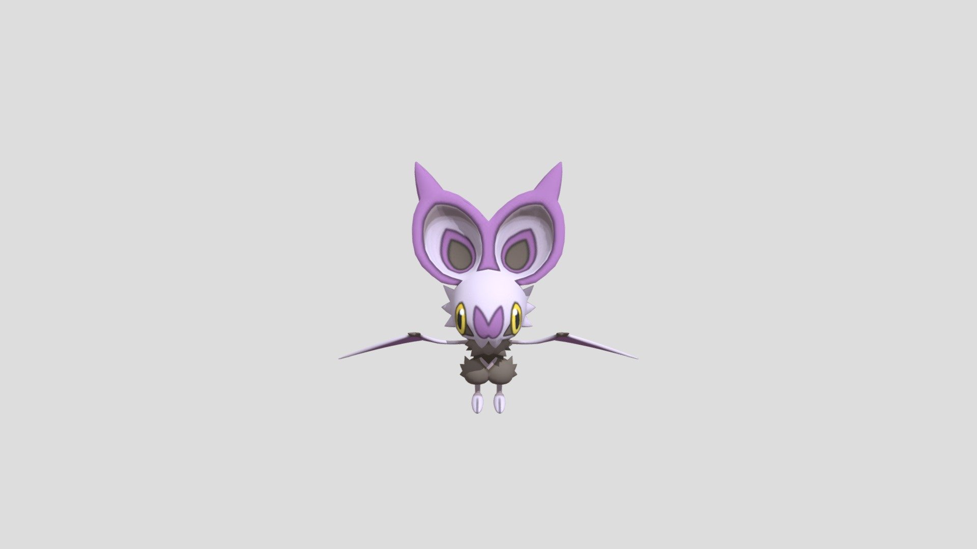 3DS - Pokemon X Y - 714 Noibat - Download Free 3D model by Cubone0711 ...