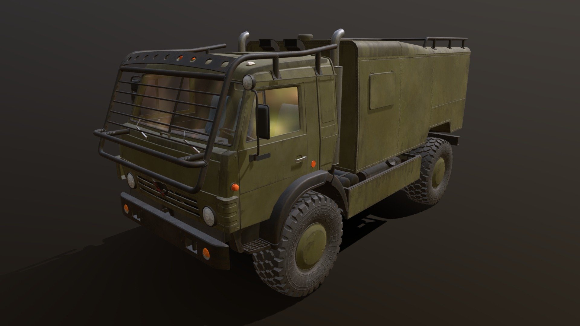 KAMAZ_TEST - 3D model by stroporez79 [3540c1f] - Sketchfab