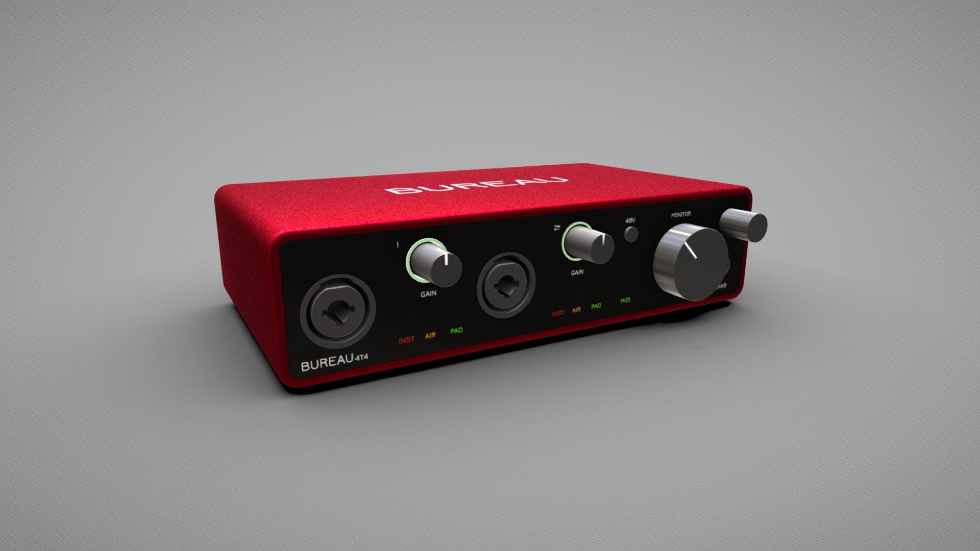 Audio Interface - 3D model by immersive-b [3542981] - Sketchfab