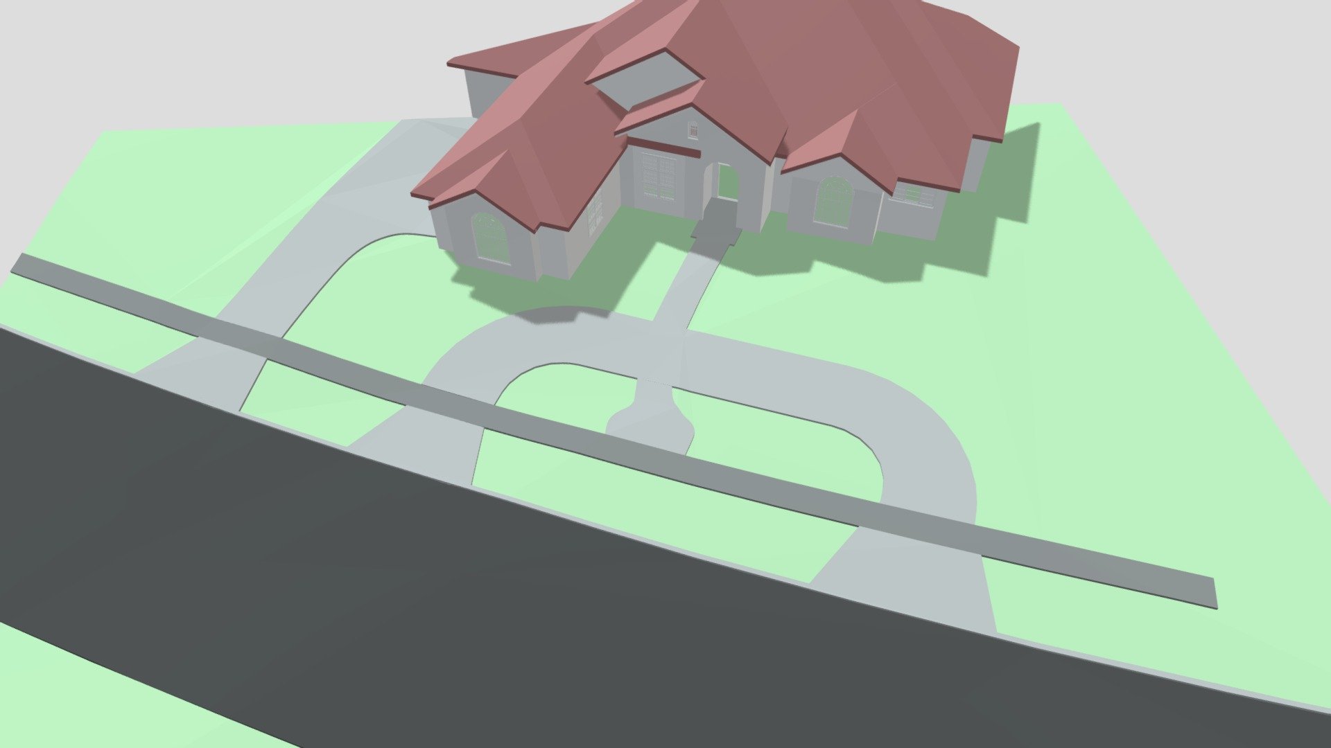 Driveway USA - 3D model by Davos Engenharia (@davosengenharia) [3542c82 ...