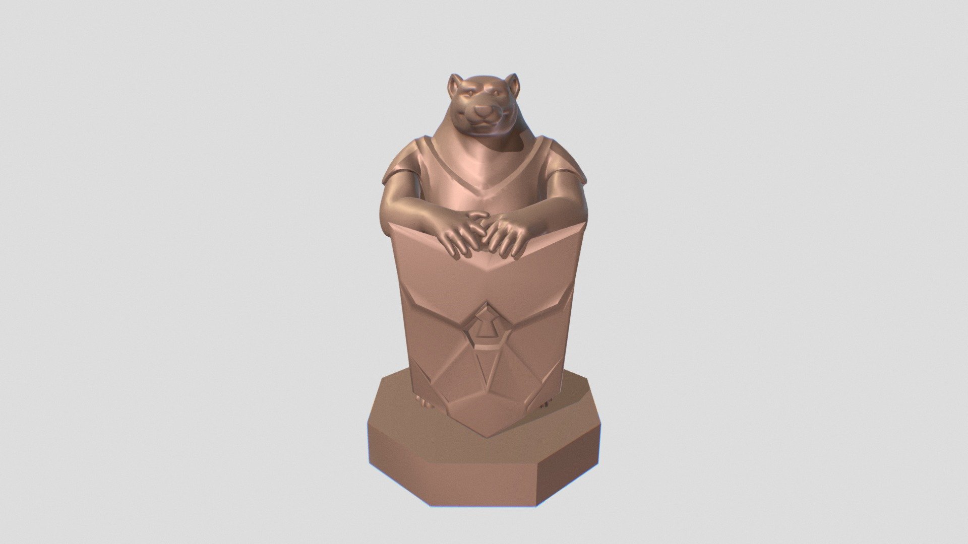 Cybear - 3D model by macawry [3543d79] - Sketchfab
