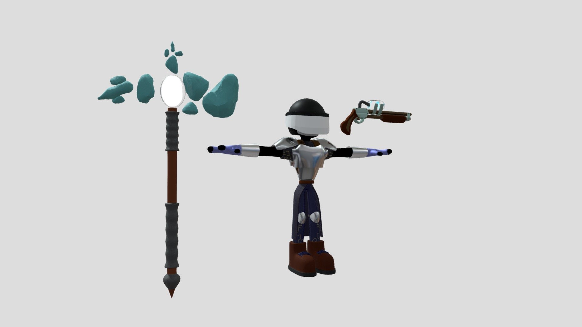 Shadow Character 1: The Enforcer - Download Free 3D model by ...