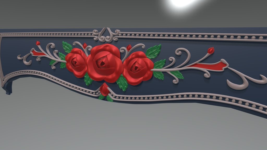 Flower On Box Final - 3D model by adakstudio [3545e98] - Sketchfab