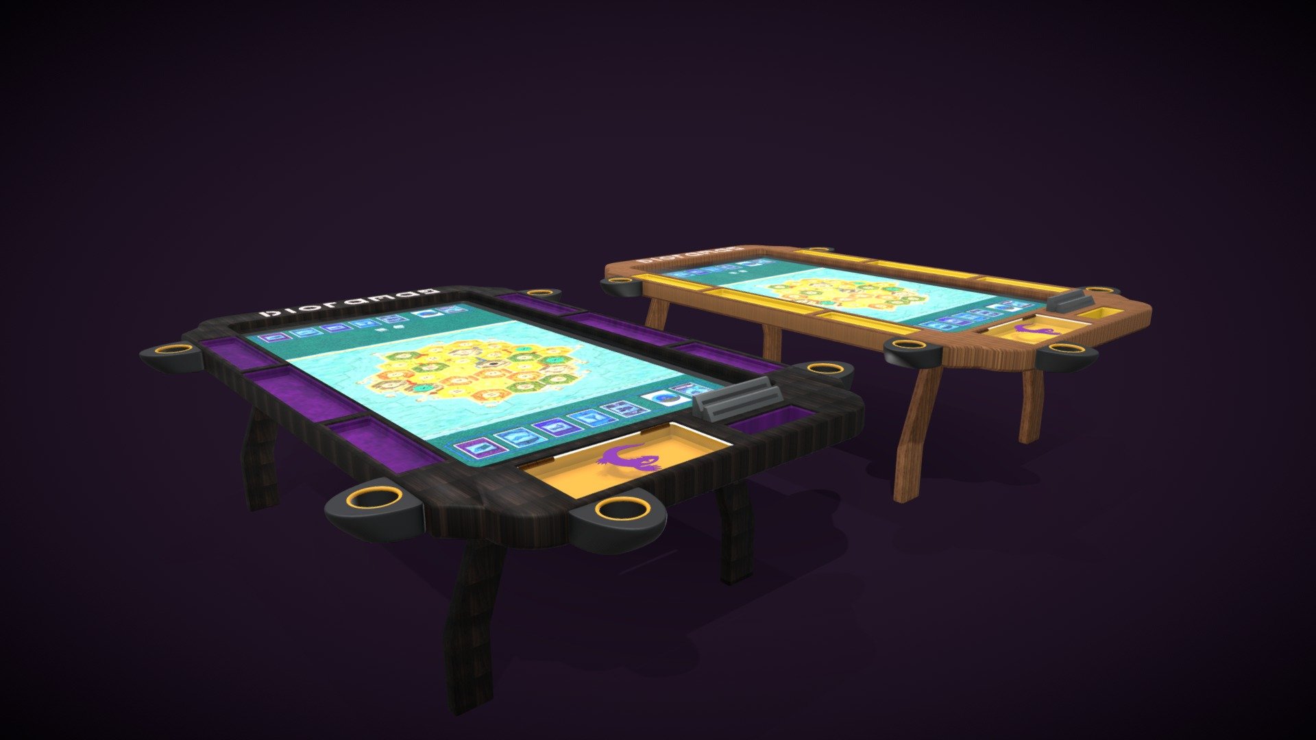 Gálapagos | DIORAMAS - Digital Gaming Table - 3D model by dioramas.art ...