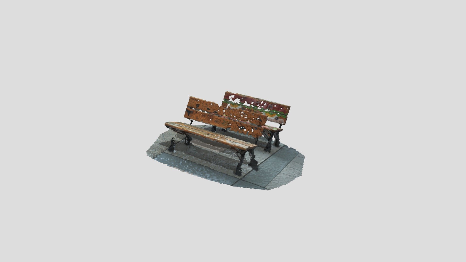 06 3DF Zephyr - bench - Download Free 3D model by mmlemon [3547754 ...
