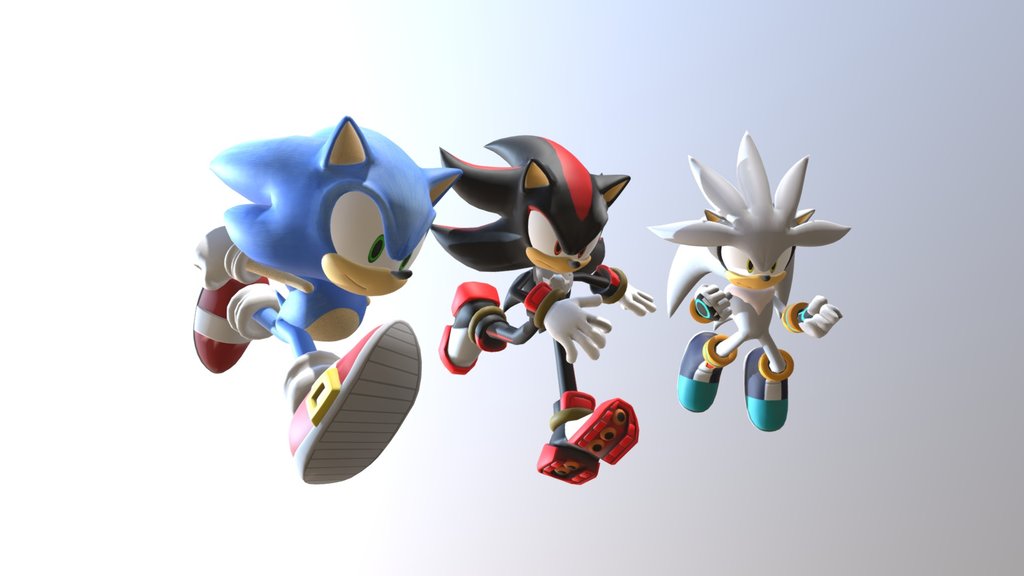 sonic - A 3D model collection by cristianovalente1 - Sketchfab