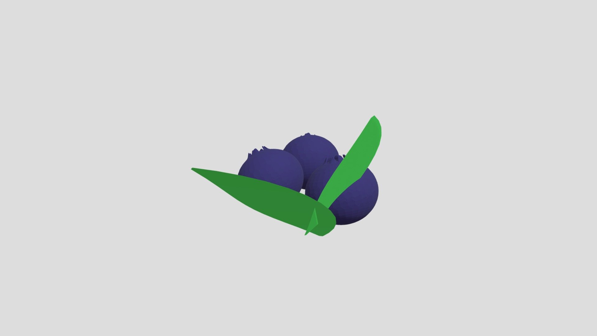 Blueberry from Poly by Google - 3D model by IronEqual (@ie-niels ...