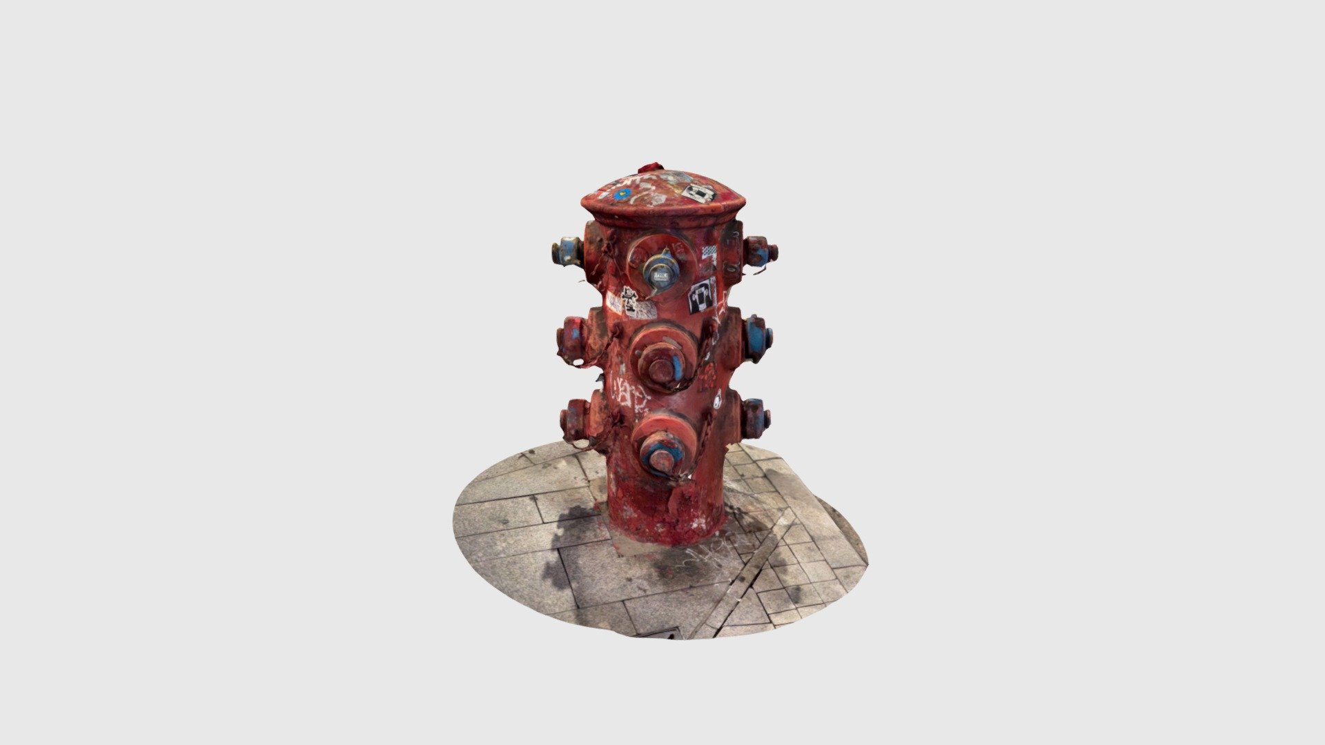 Hong Kong Fire hydrant - Download Free 3D model by erathic [354a093 ...