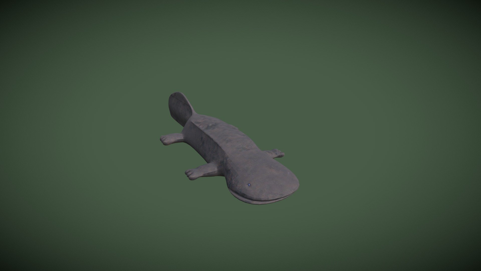 Giant Salamander - 3D model by DEBAD6 [354aa56] - Sketchfab