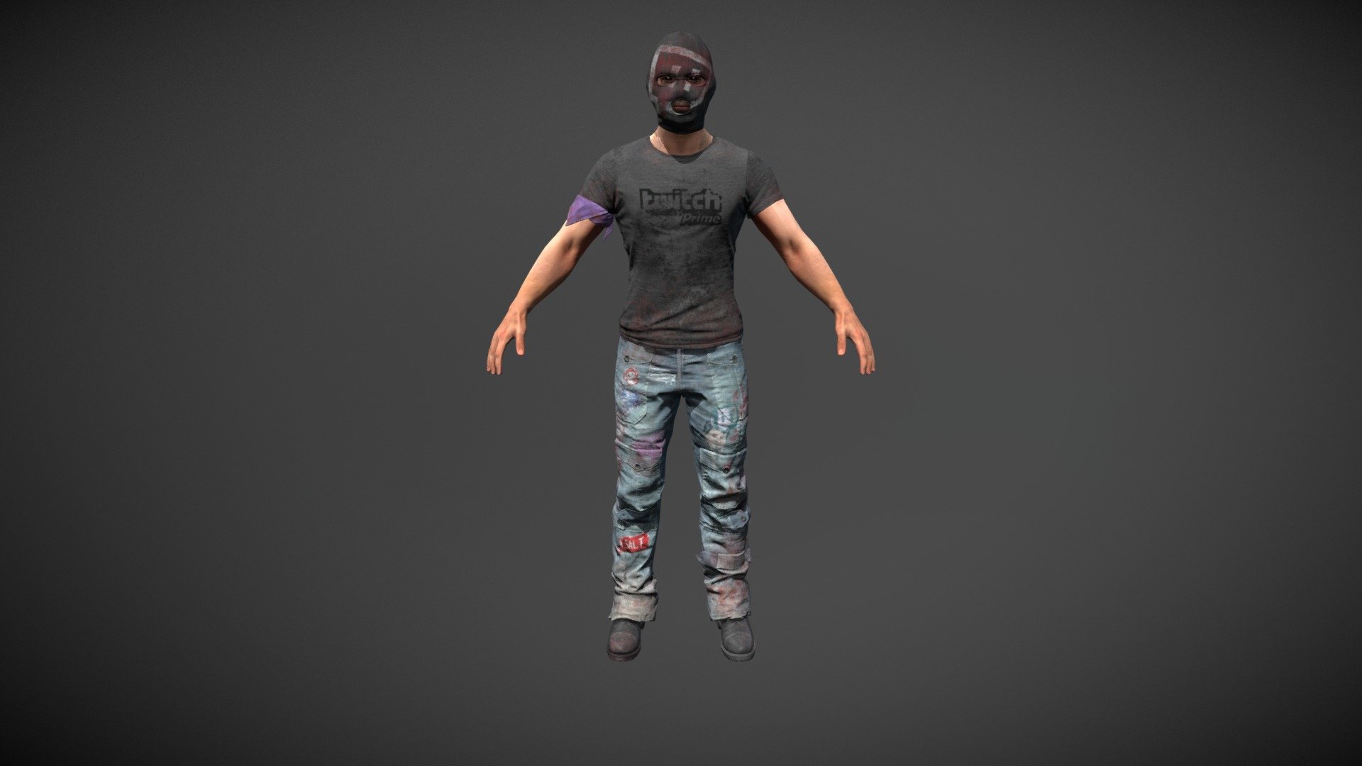 TWITCH PRIME SET - 3D model by PUBGShowcase [354dd9d] - Sketchfab