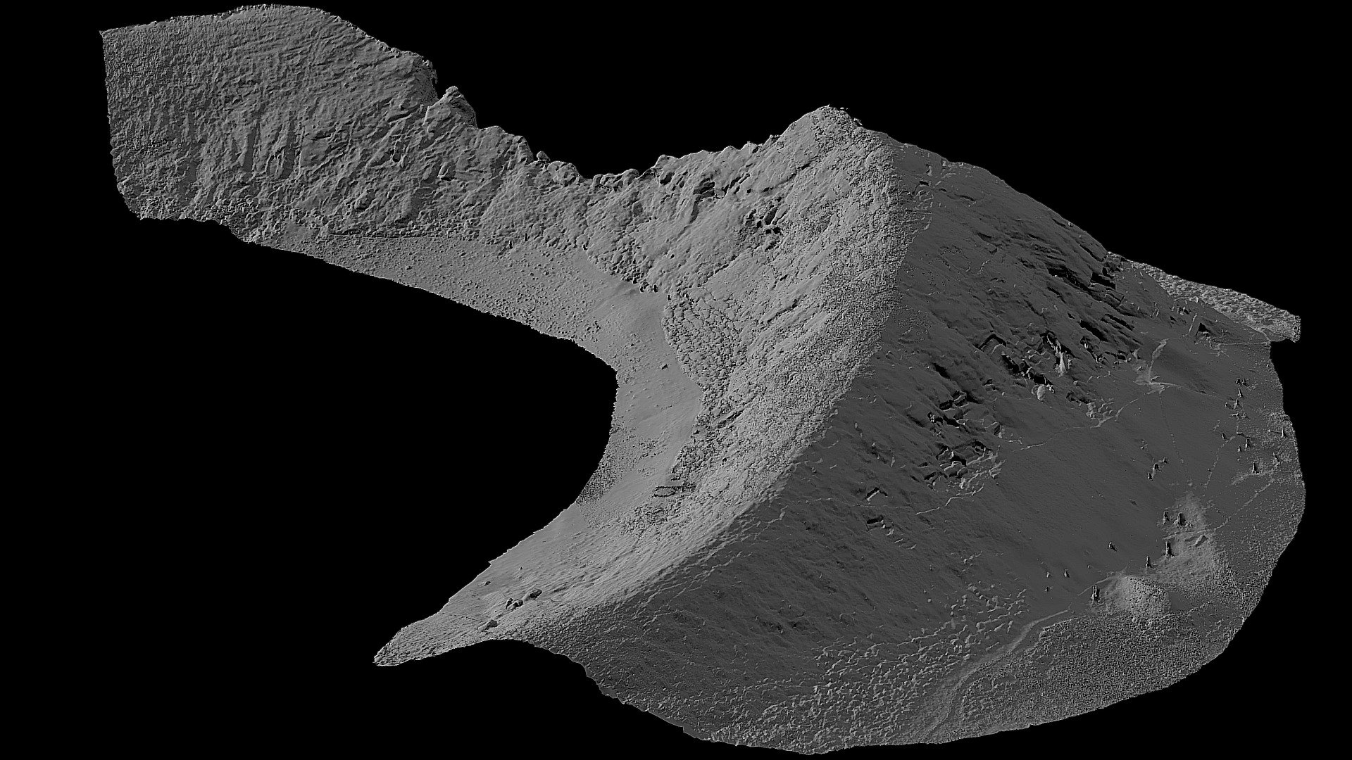 Rano Raraku moai quarries-untxt - 3D model by Adam-Stanford - ASGS ...