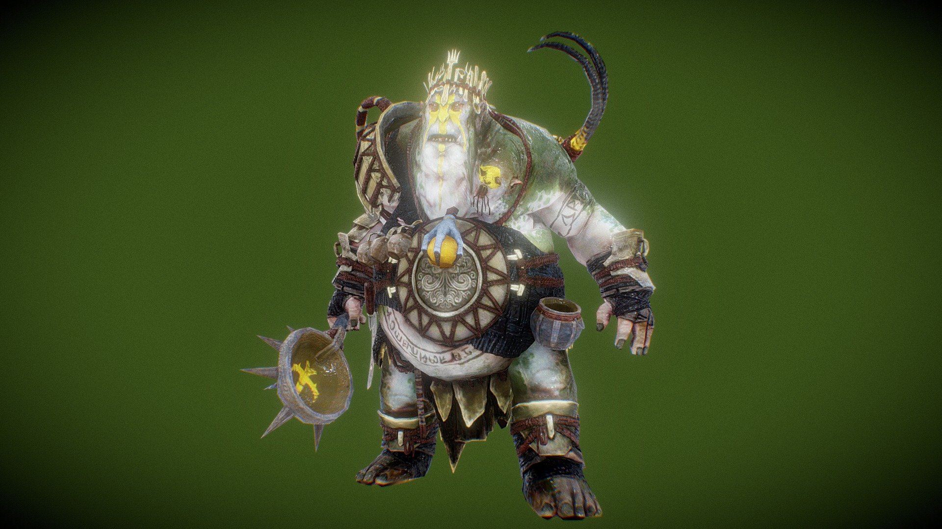Frog ogre - Buy Royalty Free 3D model by Luna Studio (@StudioLuna ...