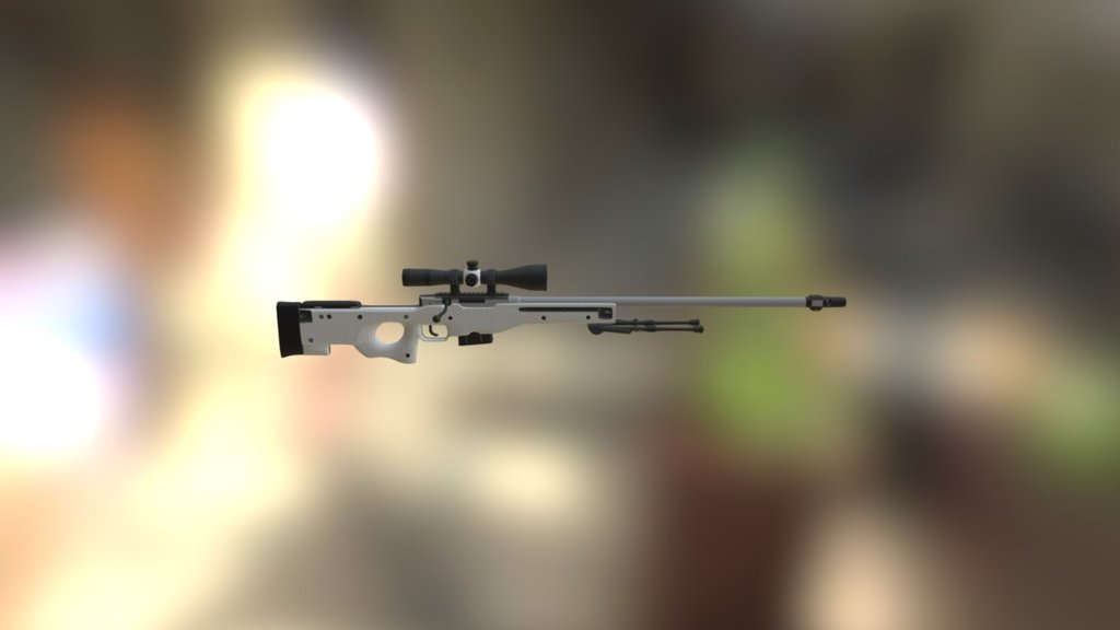 AWP || Black and White - 3D model by ZeTO_o [354fc4b] - Sketchfab