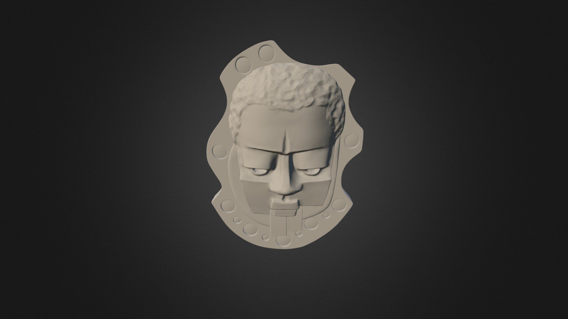 African masc - 3D model by design3d [354ff65] - Sketchfab