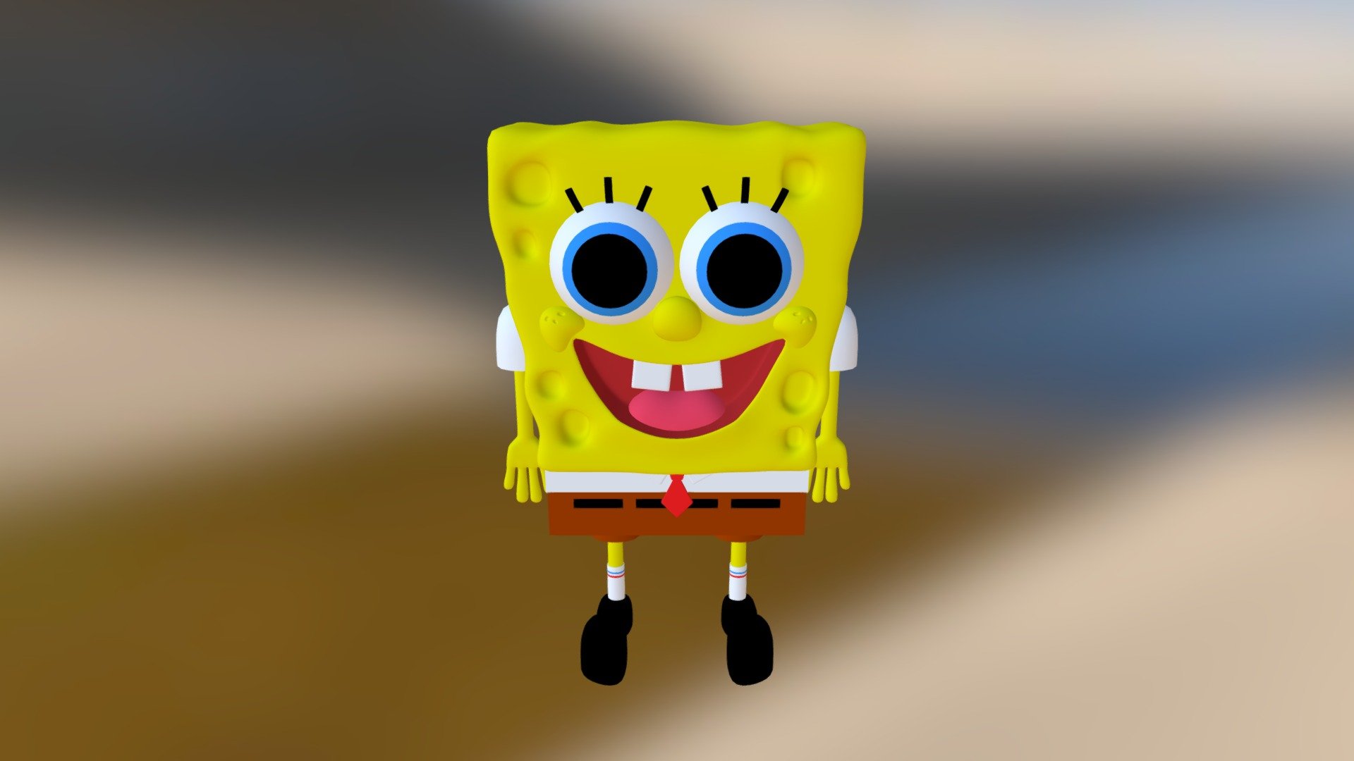 Spongebob Model - 3D model by fahmiq [35504c0] - Sketchfab