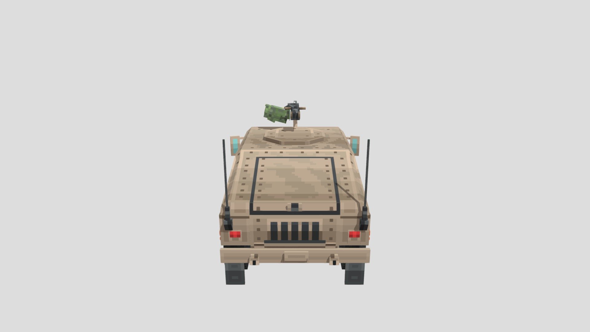 HMMWV M1025a2 mk 19 - 3D model by GRALVA Studio (@GRRIG54) [3551c74 ...
