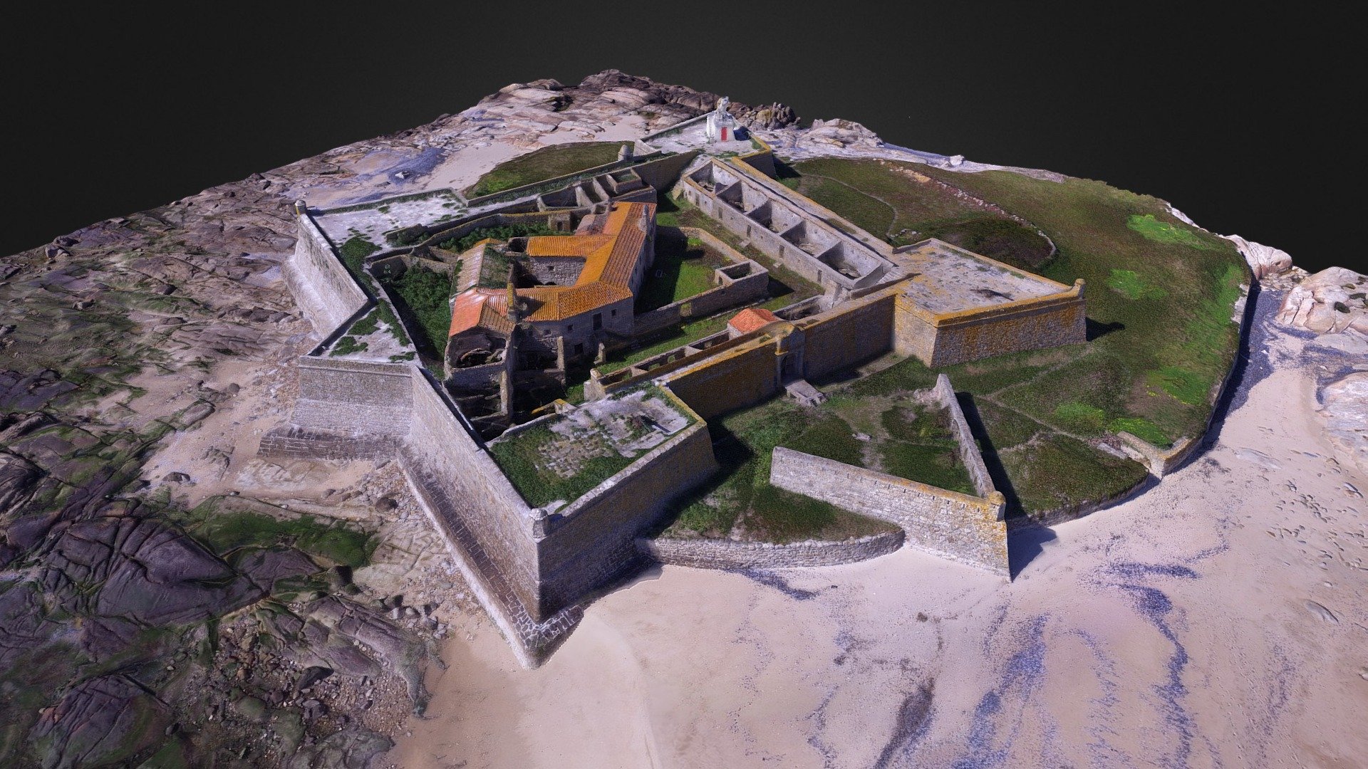 Forte da Insua Modelo3D #2 AgisoftPhotoScan - 3D model by limacarvalho ...