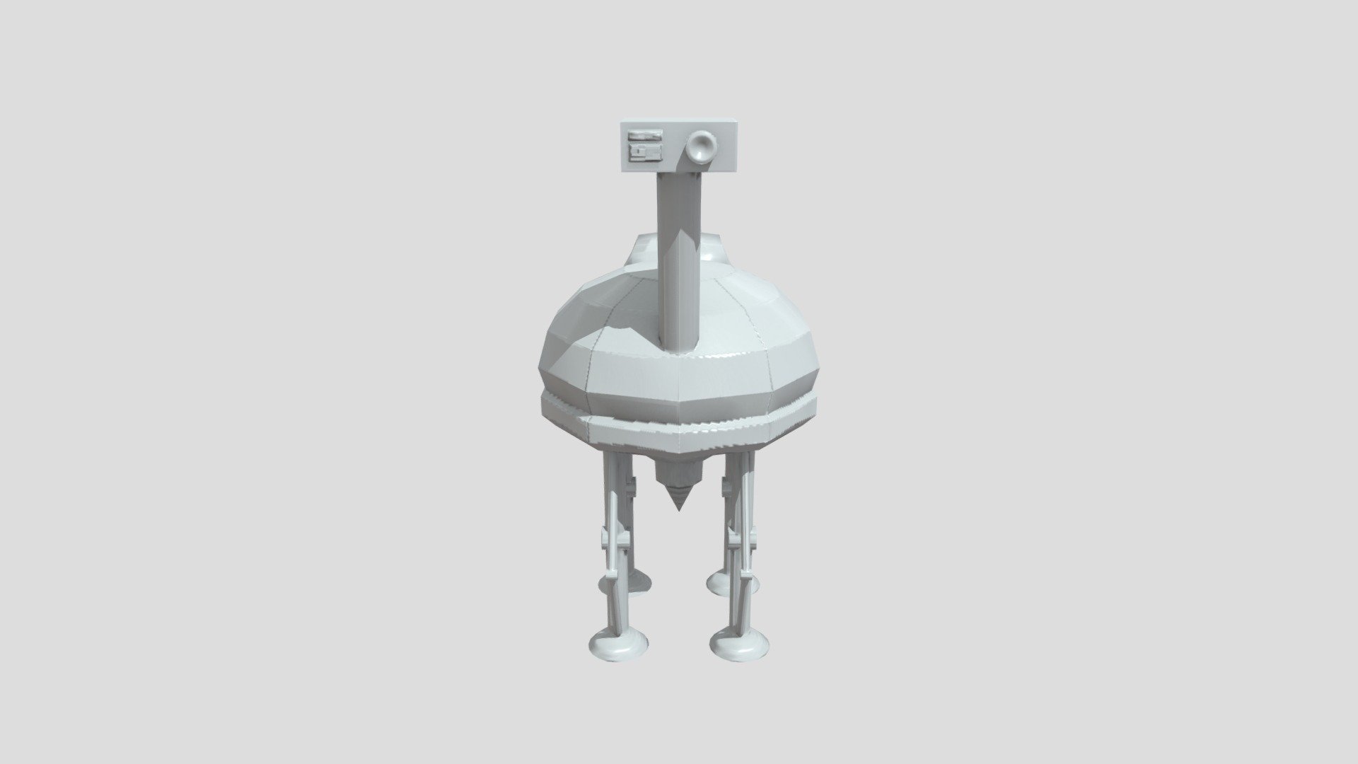 Miner Robot Animated 3d Model By Keybard [35529f4] Sketchfab