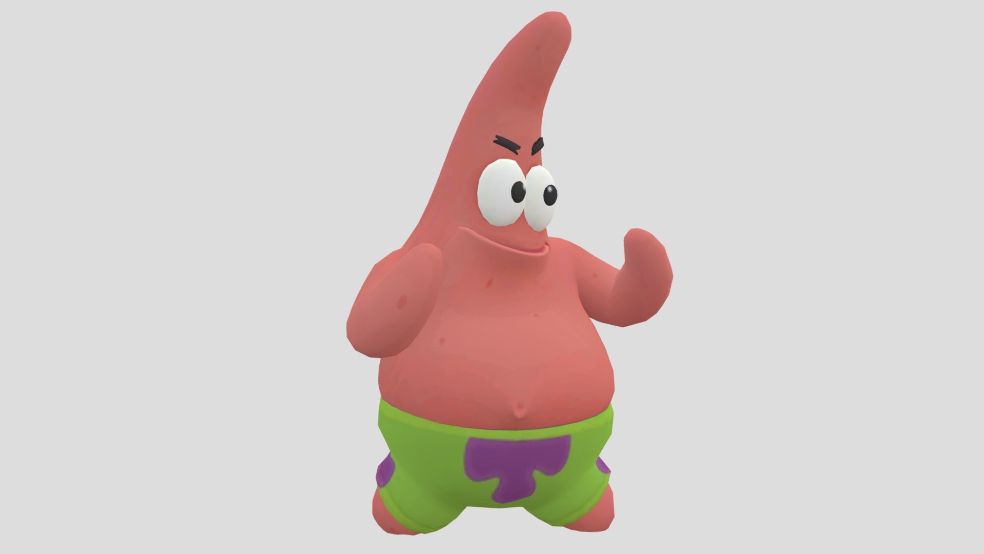 Mobile Super Brawl Universe - Patrick - Download Free 3D model by SMF ...
