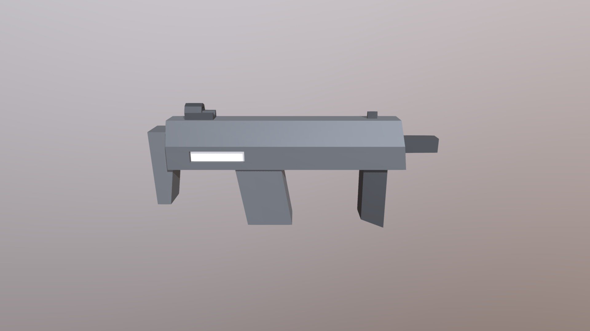 Unturned MP7 - 3D model by atlest [35585d9] - Sketchfab