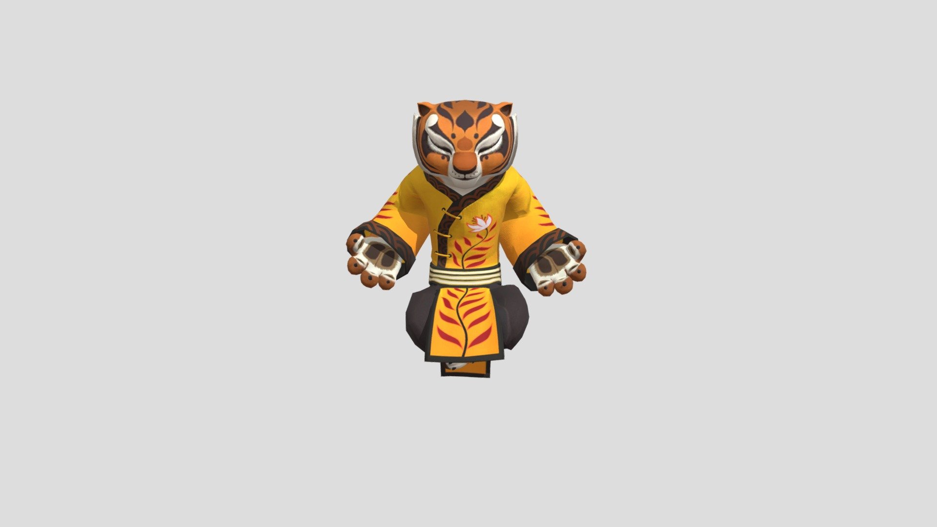 Tigress (Kung Fu Panda: Chi Master) - Download Free 3D model by ...
