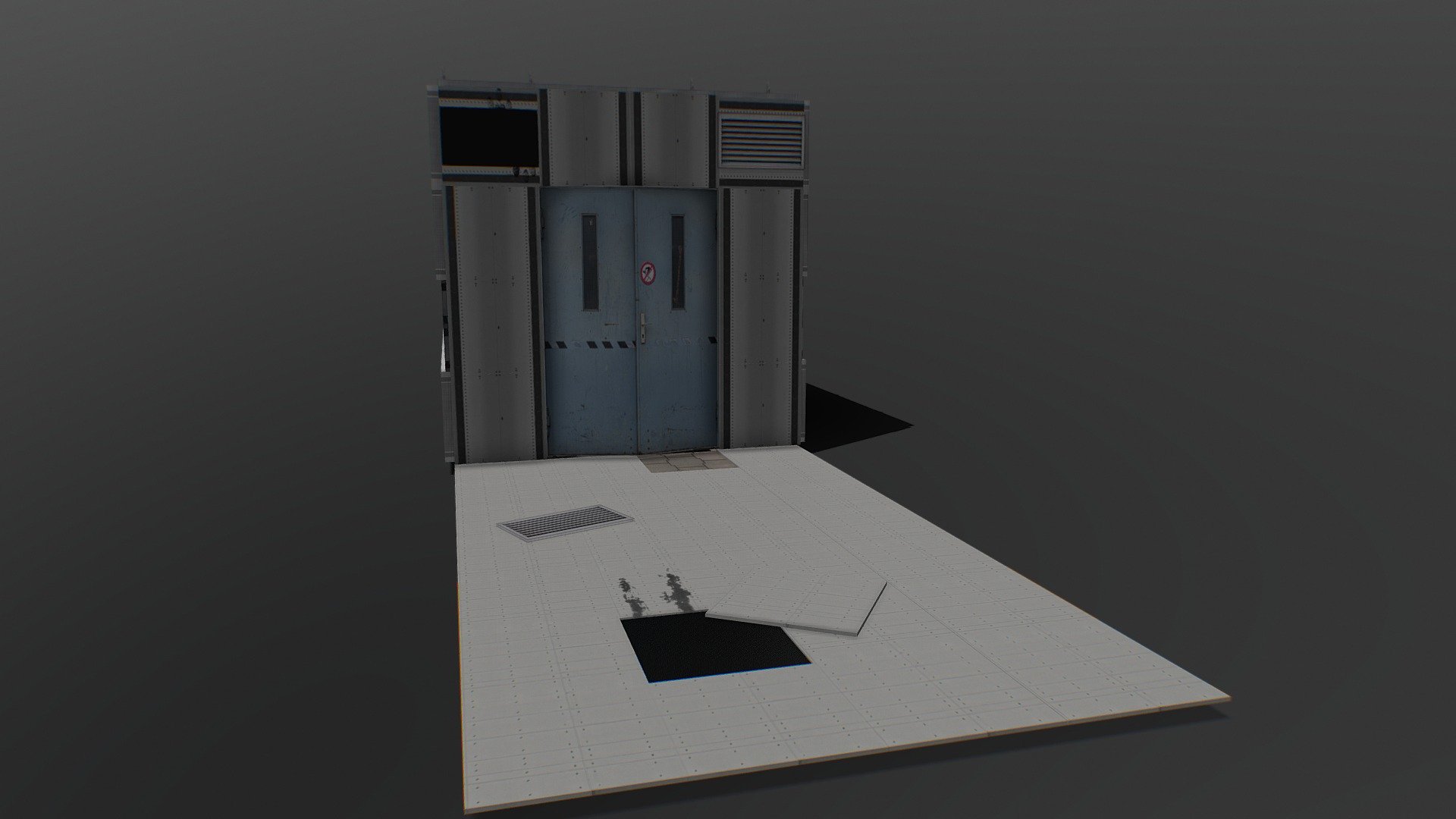 Secret Lab Entrance - Download Free 3D model by vsevilleno [355b95b ...