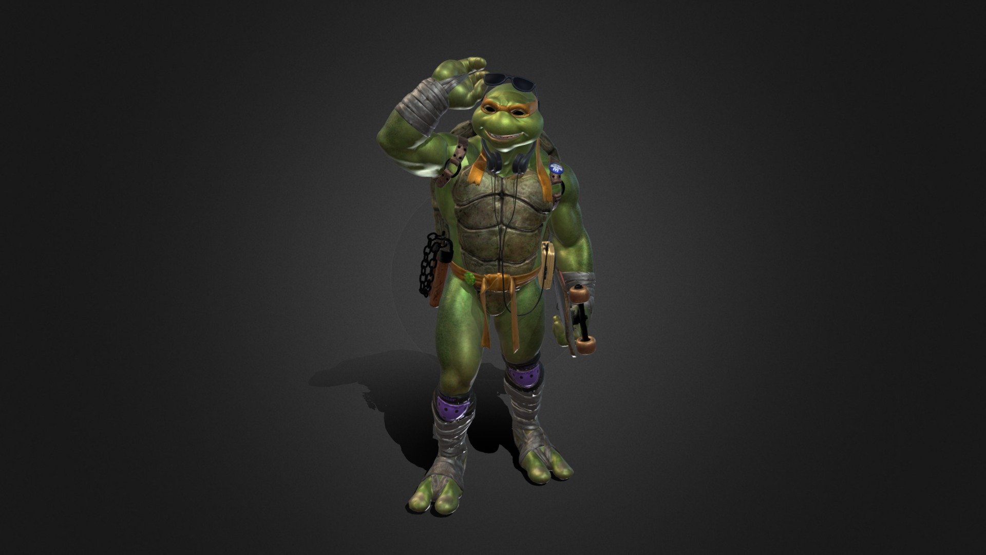 Teenage Mutant Ninja Turtle - 3D model by MooniTee [355ba58] - Sketchfab